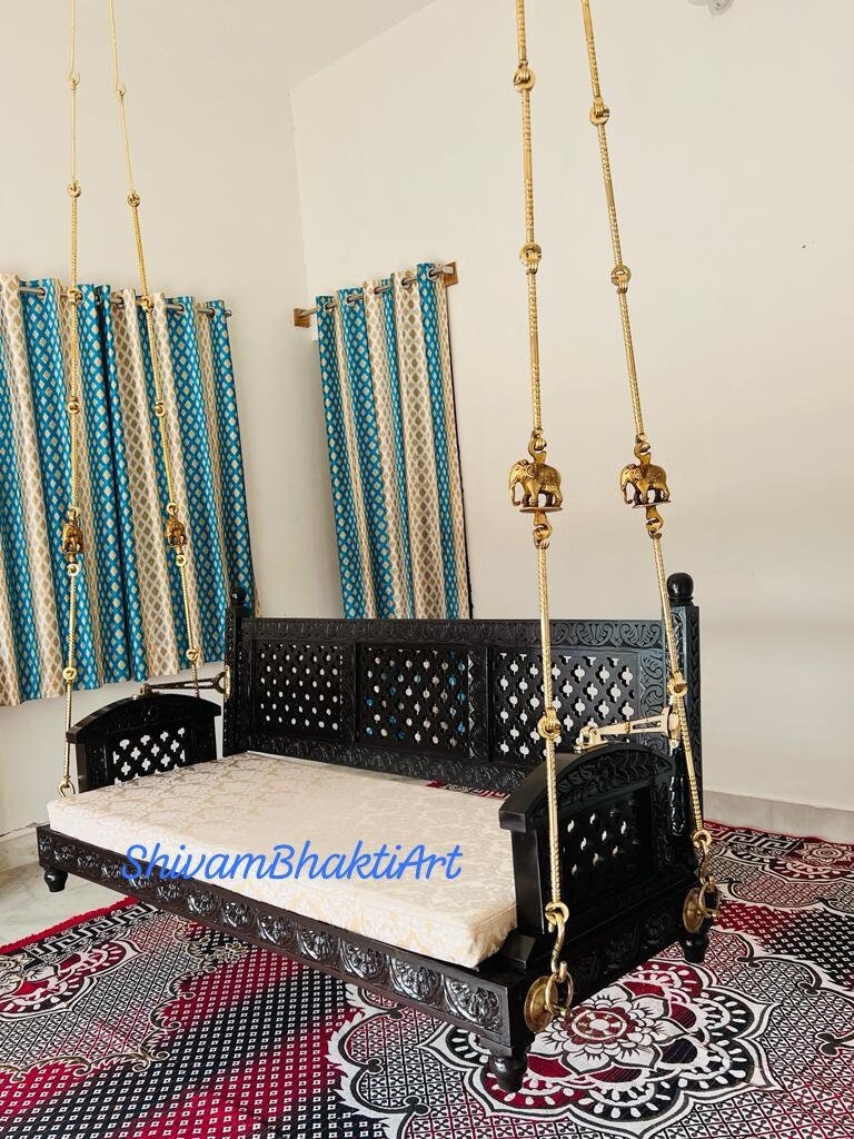 Teak Wooden Reversible Swing,teak Wooden Ceiling Swing /teak Swing ...