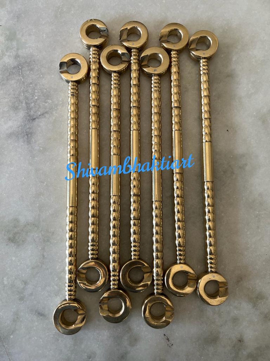 Handcrafted Pure Brass Chain, Brass Swing Chain, Pure Brass Golden ...