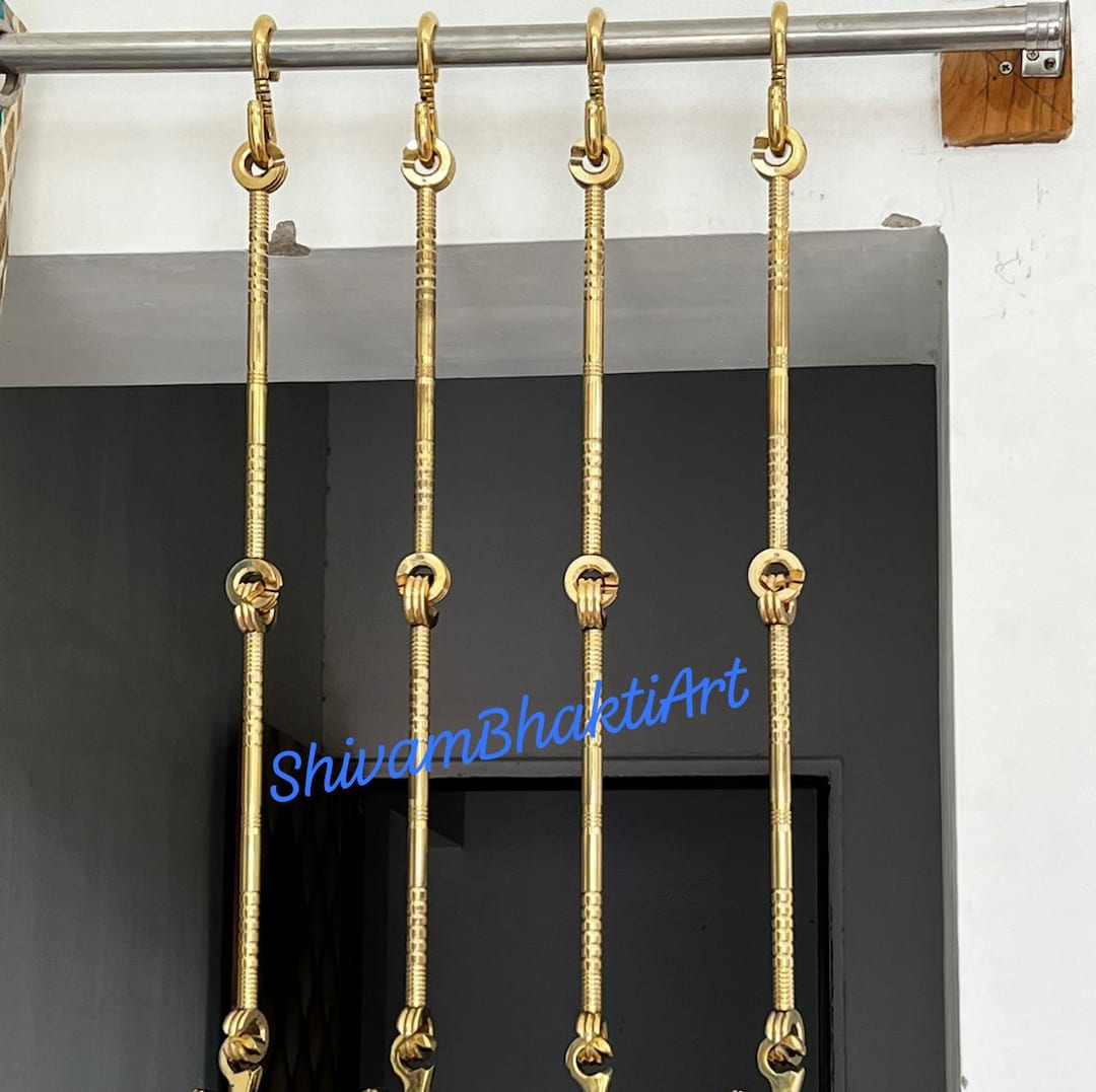 Handcrafted Pure Brass Swing Chain, Golden Color - Etsy
