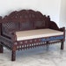 Solid Teak Wood Diwan - Indian Fine Carved Sofa - Etsy