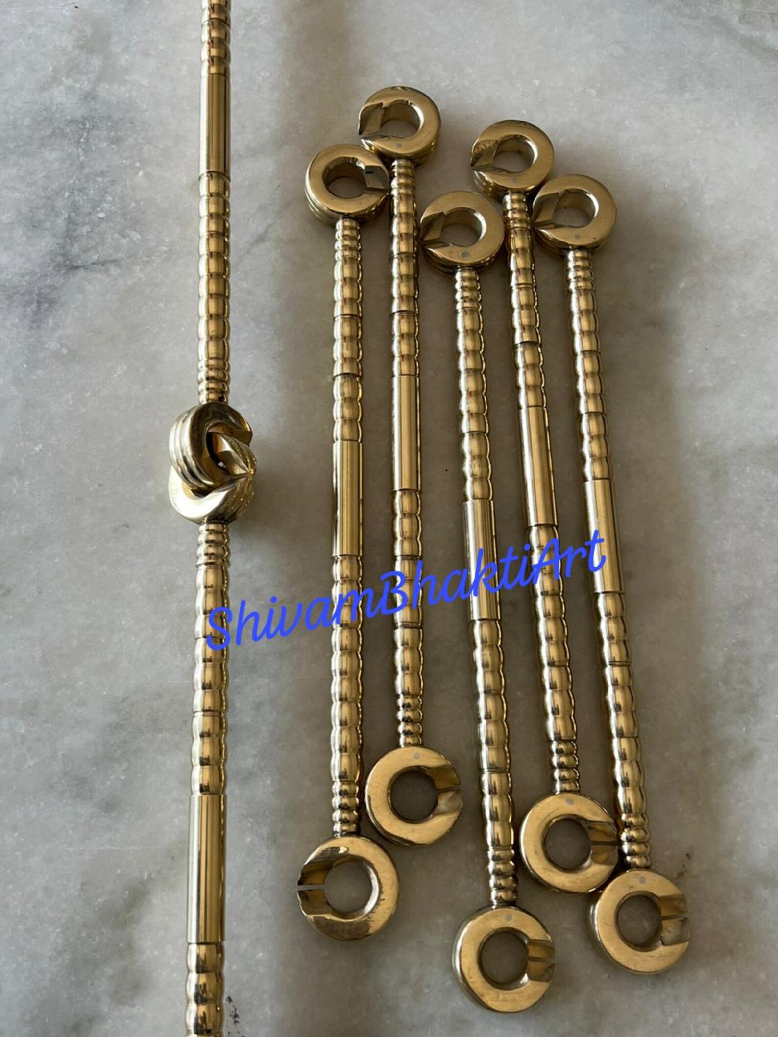 Handcrafted Pure Brass Swing Chain, Golden Color - Etsy