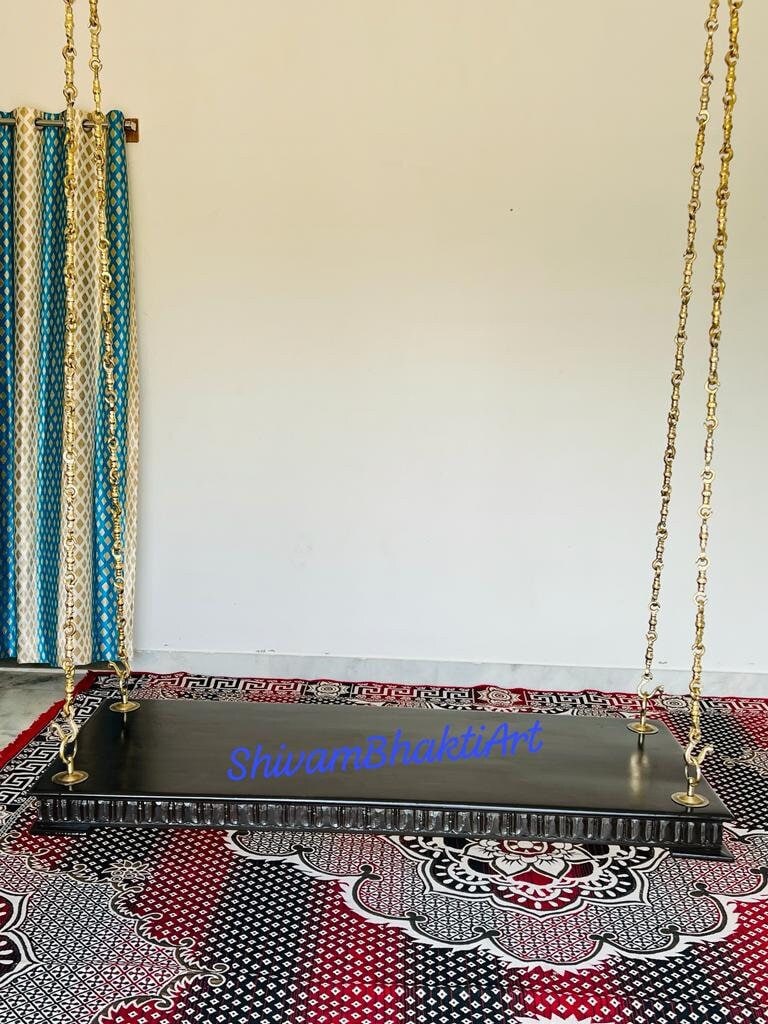 Rose Wooden Swing, Rose Wooden Ceiling Swing / Rosewood Swing With ...