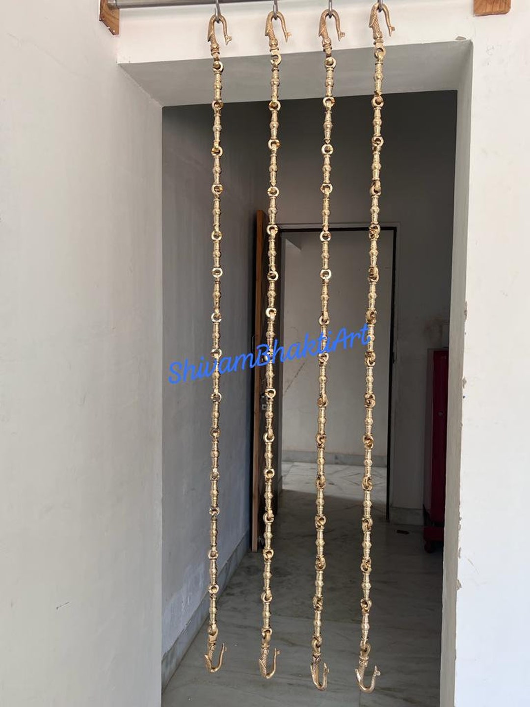 Handcrafted Pure Brass Chain for Swing, Pure Brass Swing Chain, Chain ...