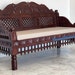 Indian Solid Teak Wood Diwan/ Wooden Sofa/ Indian Fine Carved Diwan ...