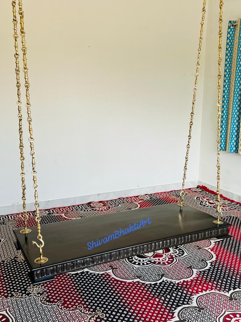 Rose Wooden Swing, Rose Wooden Ceiling Swing / Rosewood Swing With ...