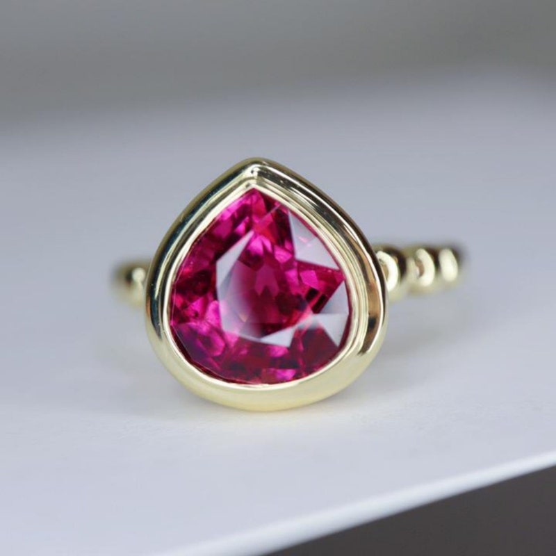 Tourmaline Ring - Etsy