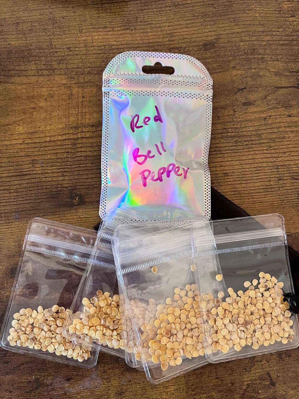 Bell Pepper Seed Packet - Etsy