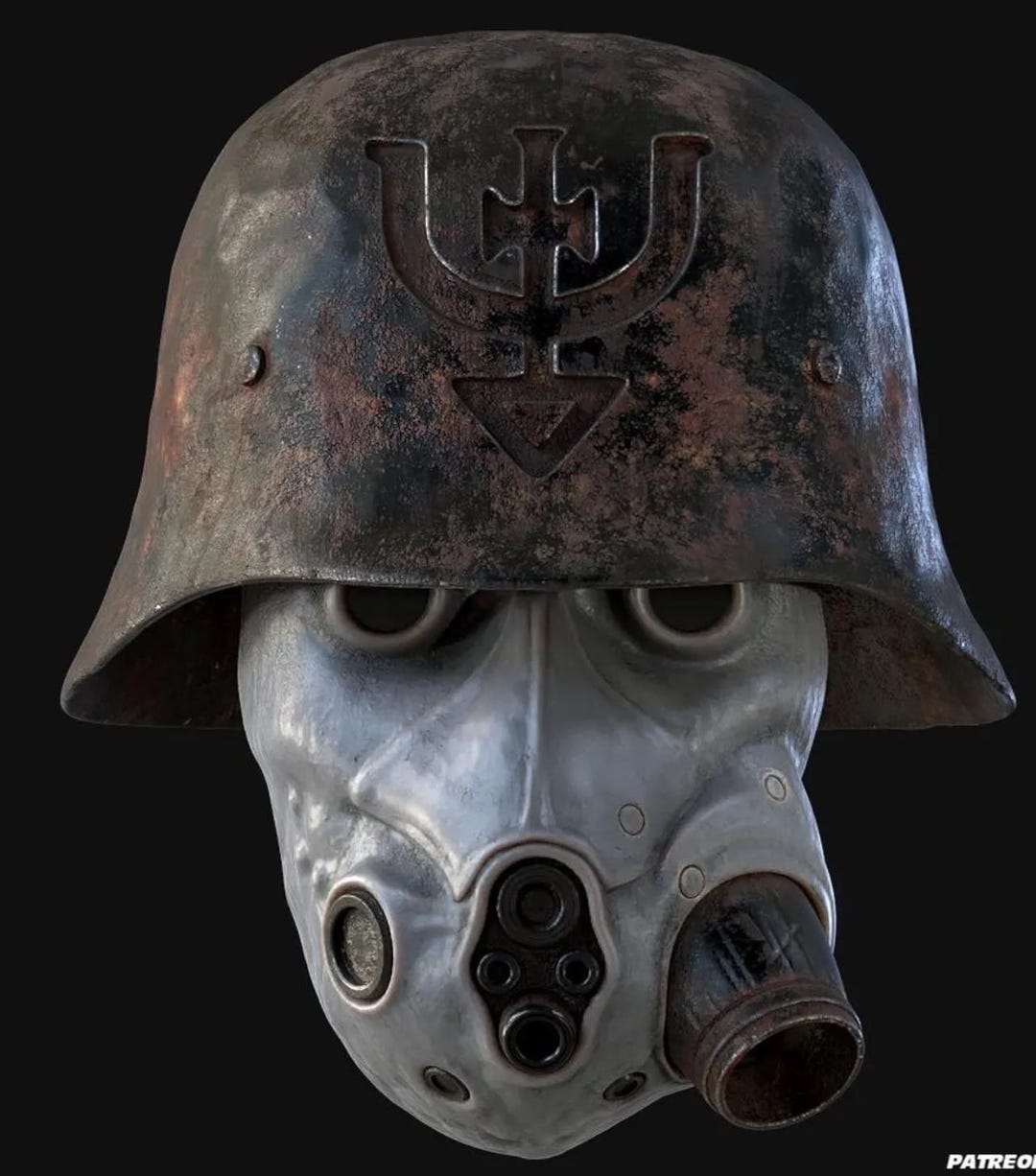 Trench Crusade Heretic Helmet Kit! DIY! Physical Item! Cosplay, Costume ...