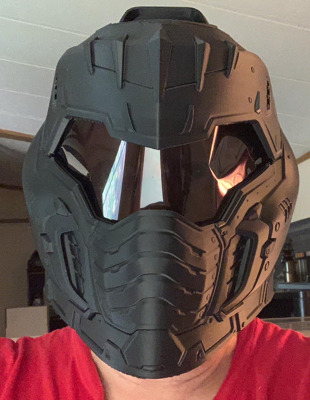 Doom Slayer Dark Ages Helmet! UPDATED! Cosplay, Costume, Display Etc ...