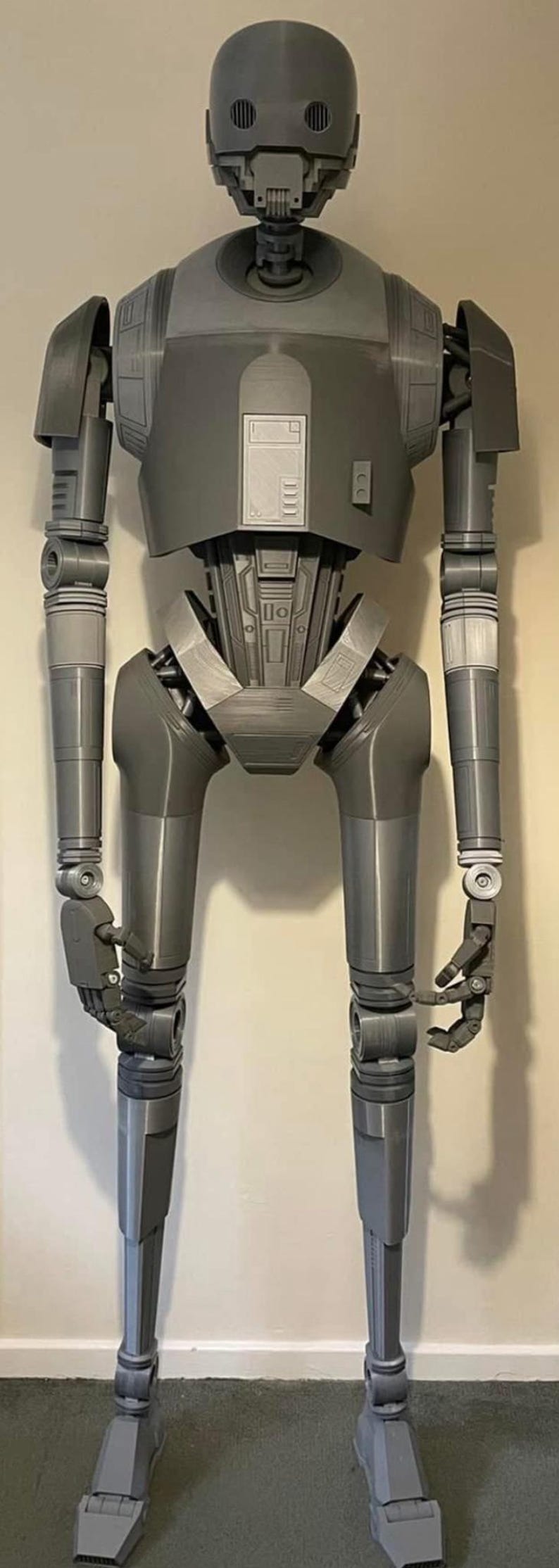 Life-size Security Droid! Over 7 Feet Tall! DIY Model Kit! K2SO - Etsy