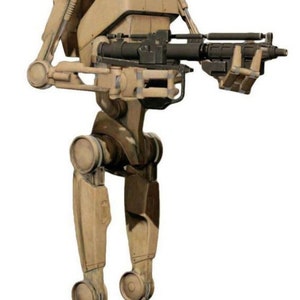 Life-size Battle Droid! Over 6 Feet Tall! DIY Model Kit! - Etsy