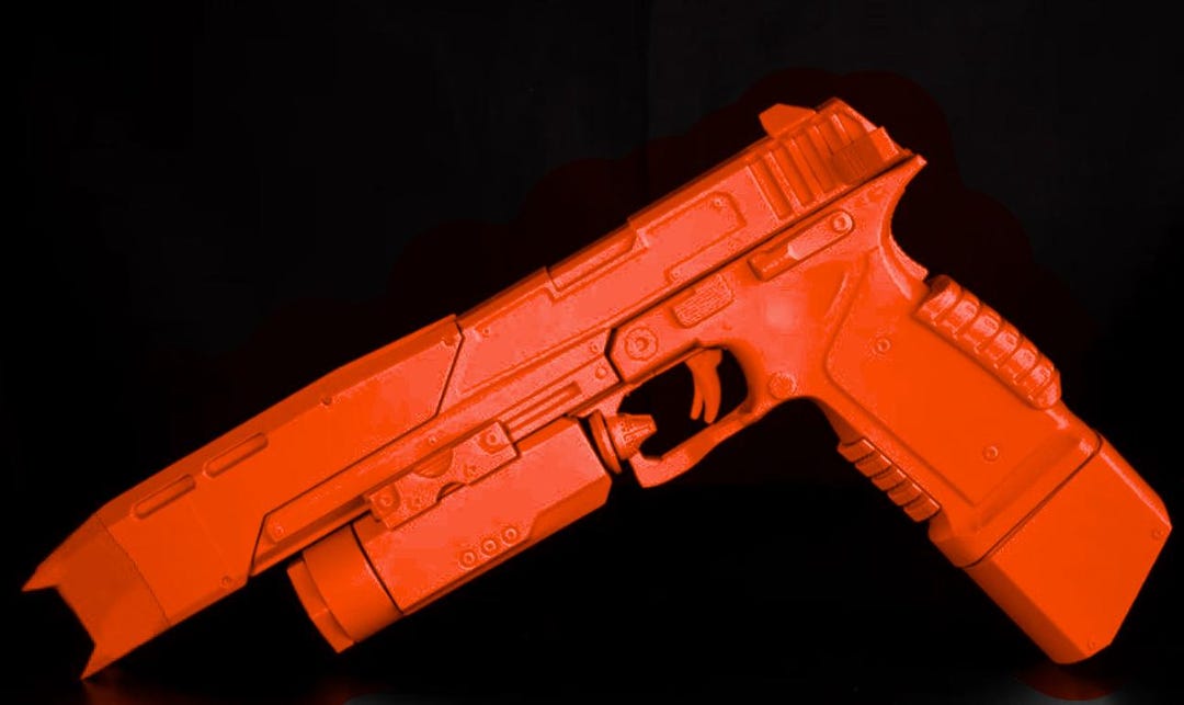 3D Print Titanfall Smart Pistol Model Kit DIY - Etsy