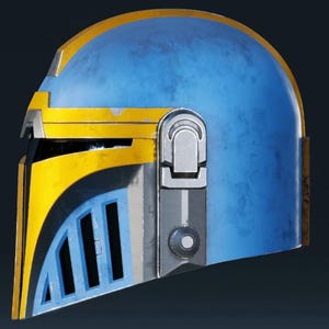 Aran Tal's Mandalorian Helmet! DIY! Physical Item! Cosplay, Costume ...