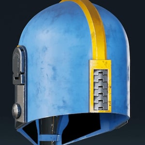 Aran Tal's Mandalorian Helmet! DIY! Physical Item! Cosplay, Costume ...