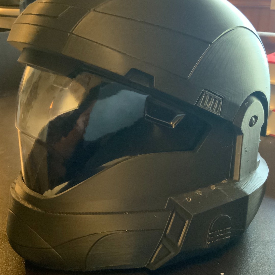 Halo ODST VISOR Cosplay, Costume, Display Etc DIY - Etsy