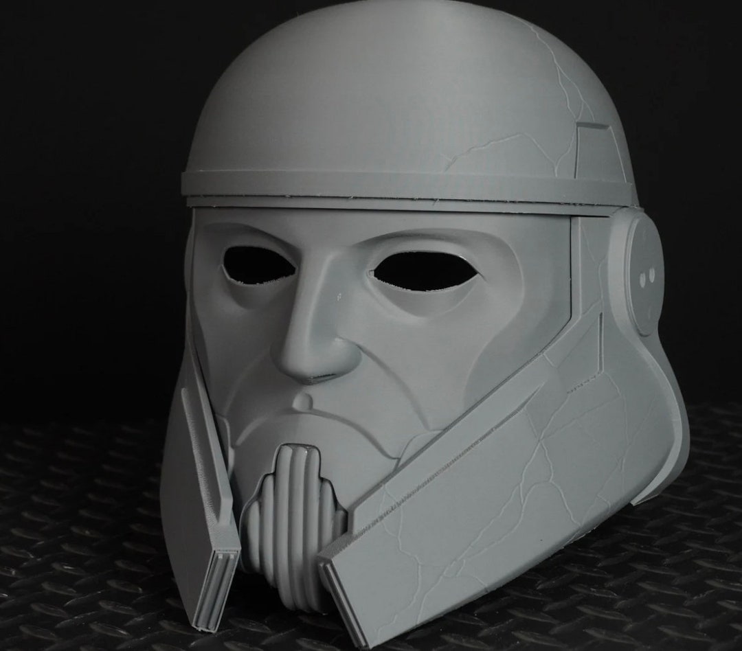 Enoch Night Trooper Cracked Helmet! DIY! Physical Item! Cosplay ...
