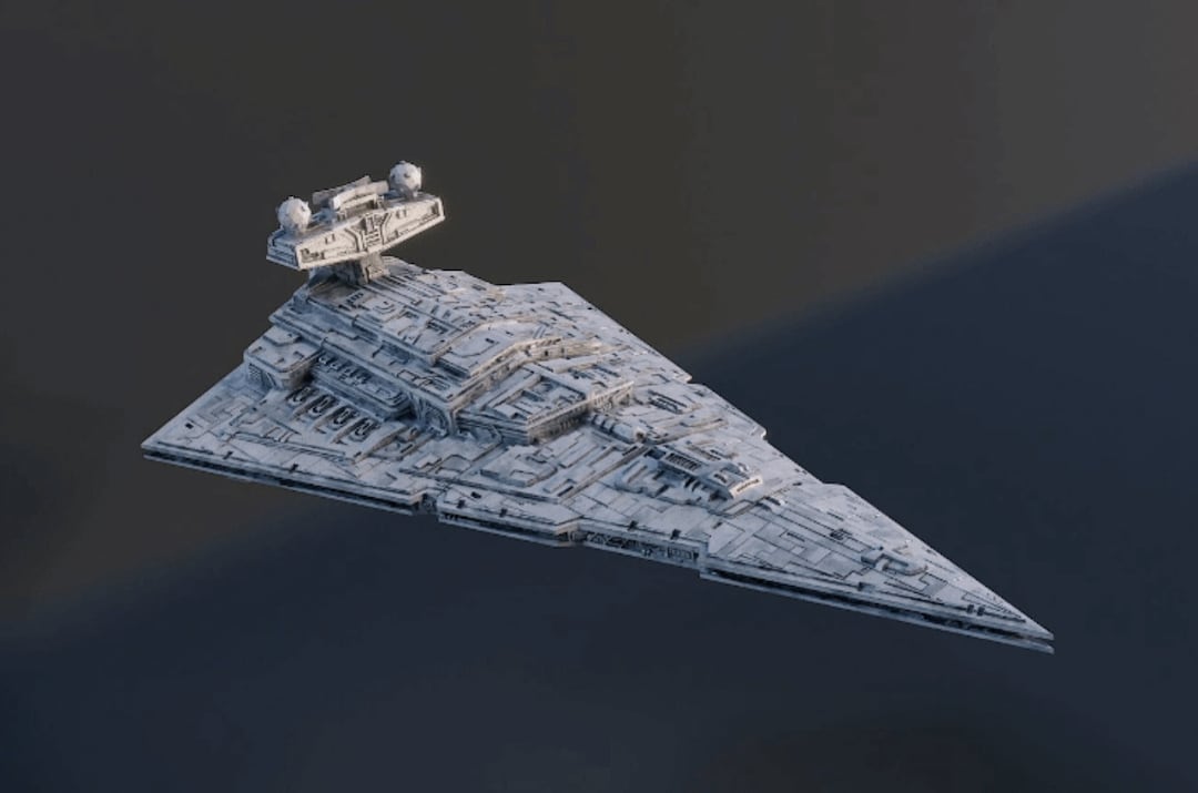 1:48 Scale Star Destroyer Model Kit! Physical Item! Miniature Games ...