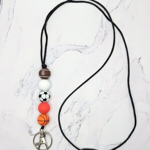 Custom Sports Lanyard, Sports Coach Lanyard, Gym Teacher, Sports Fan ...