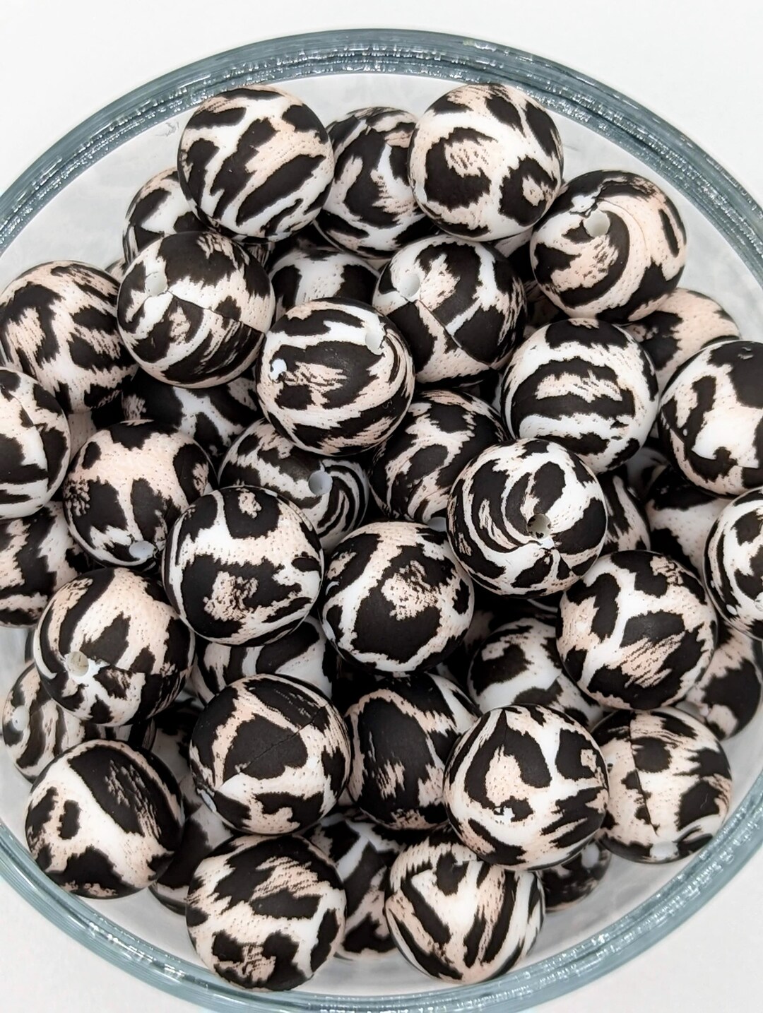 15mm Leopard Round Silicone Beads, Leopard Print, 15 Mm Round Wholesale ...