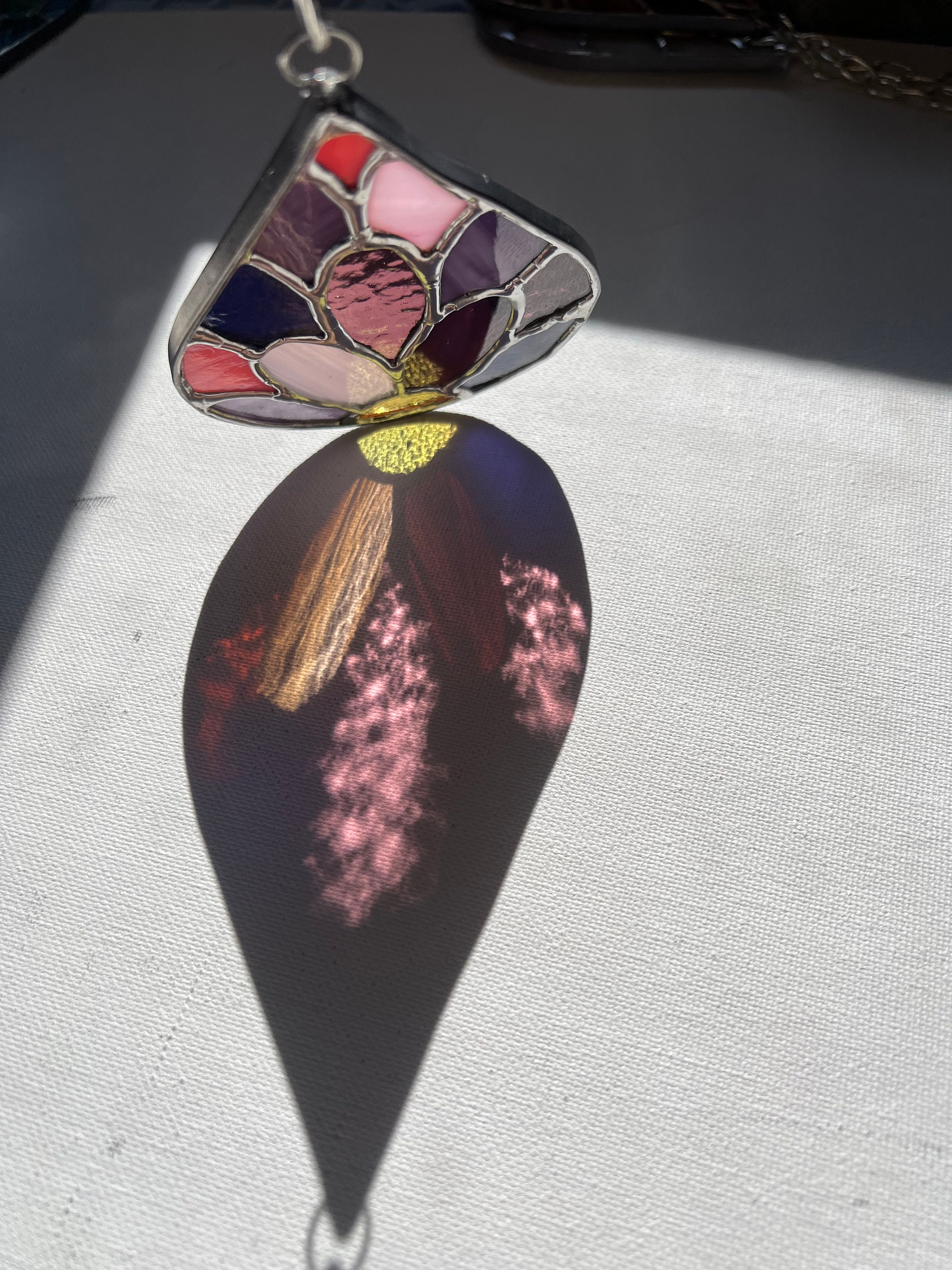 Flower Drop Suncatcher - Etsy