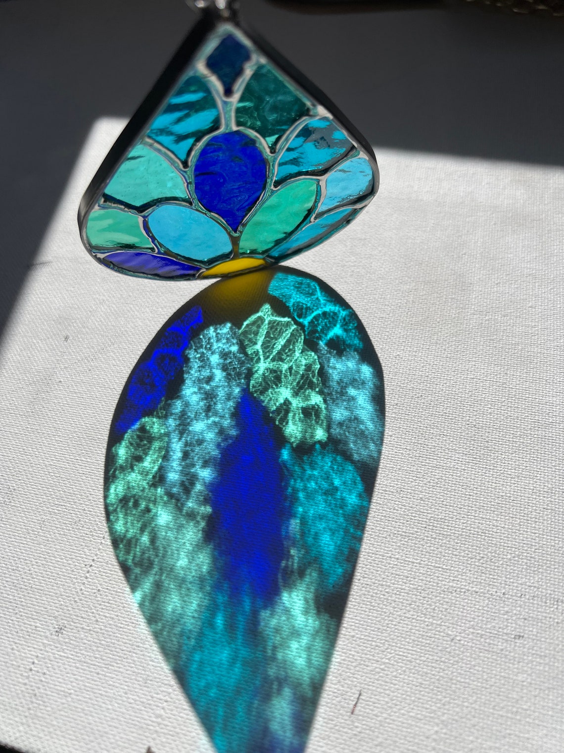 Flower Drop Suncatcher - Etsy