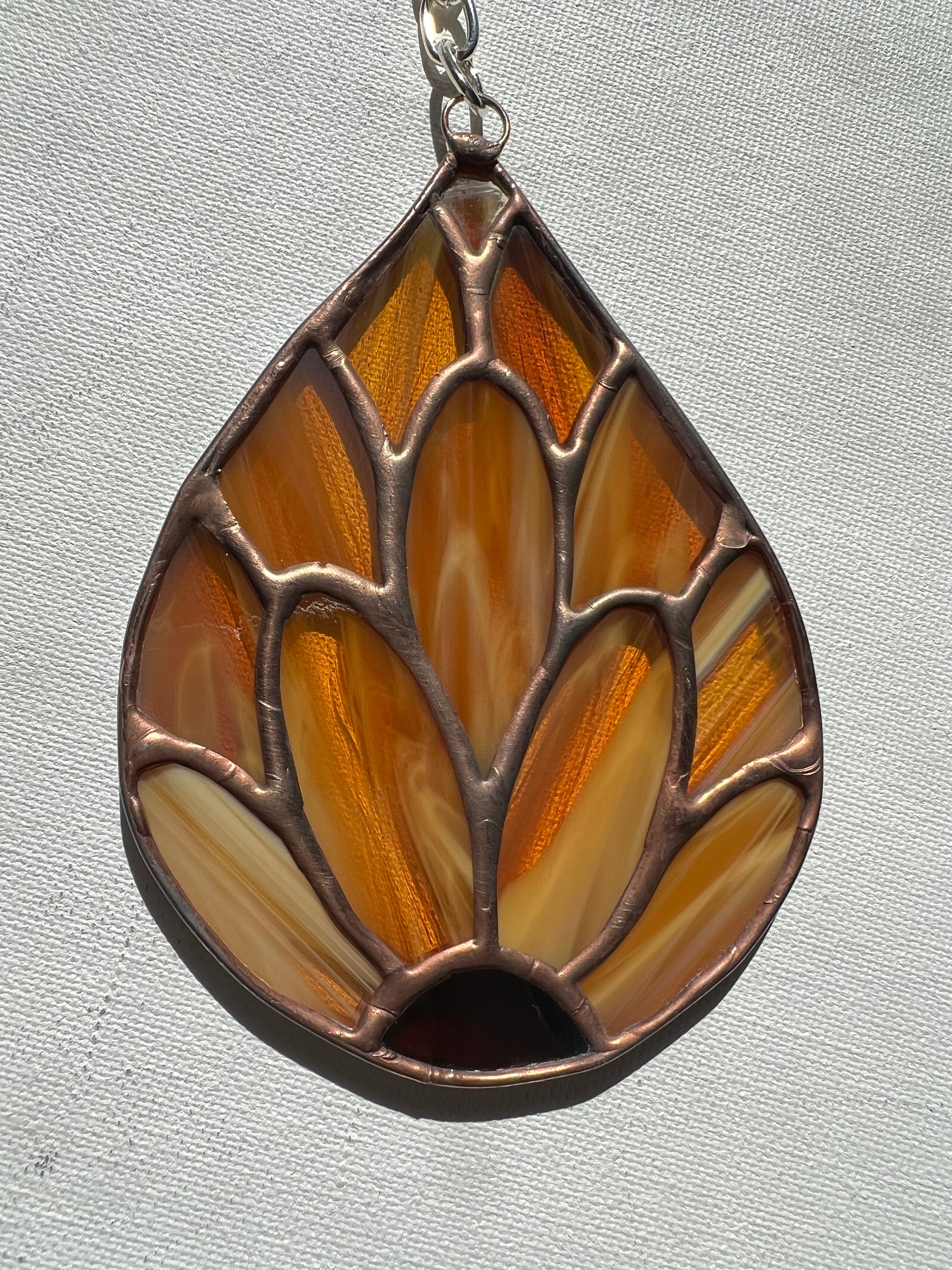 Flower Drop Suncatcher - Etsy