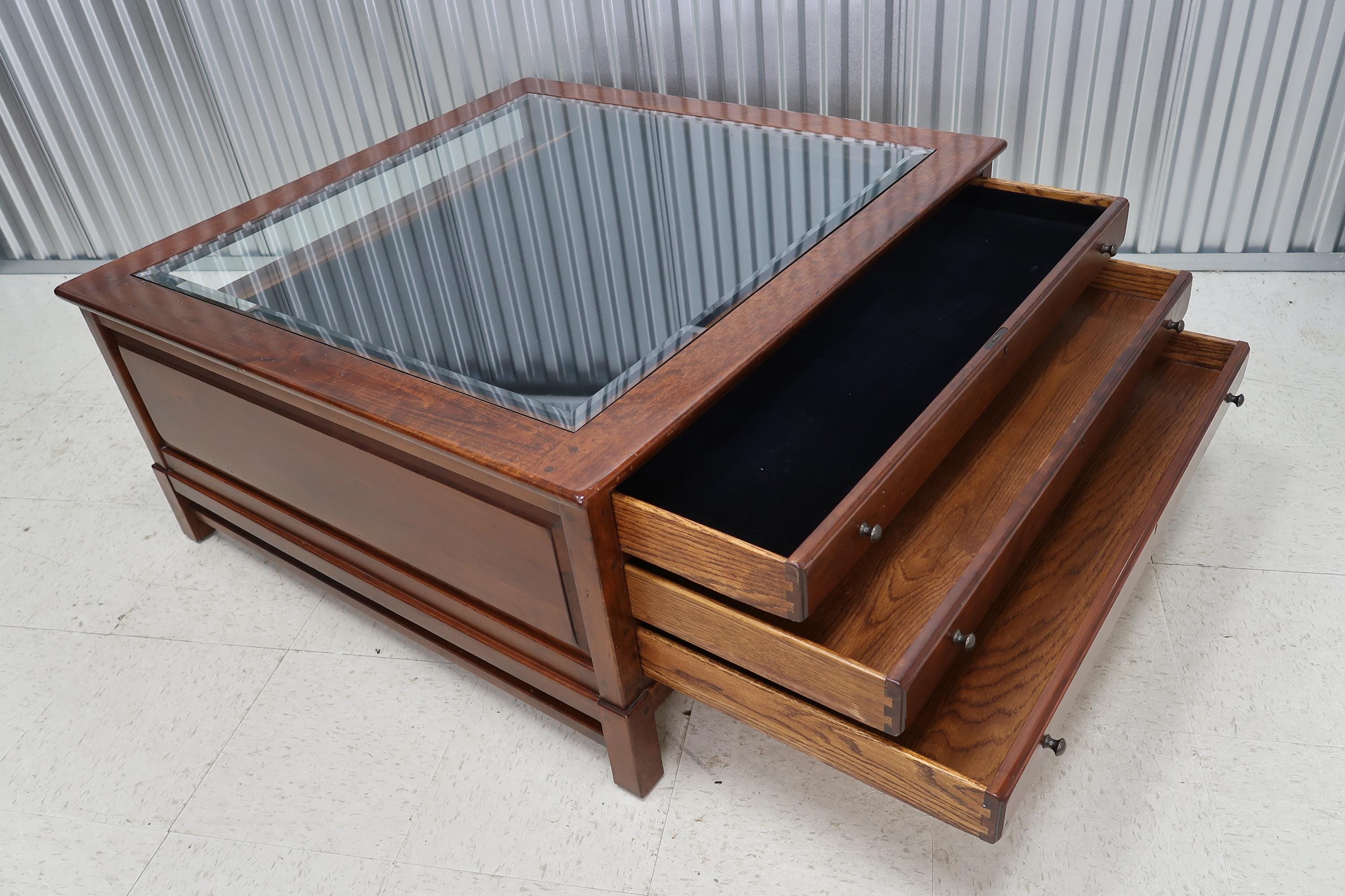 Bob Timberlake Cherry 40" Square Display Coffee Table Vintage Find - Etsy