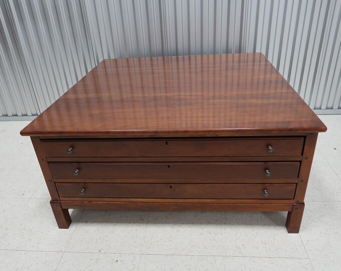 Lexington Bob Timberlake Cherry Square Top Cocktail Table Vintage Find ...