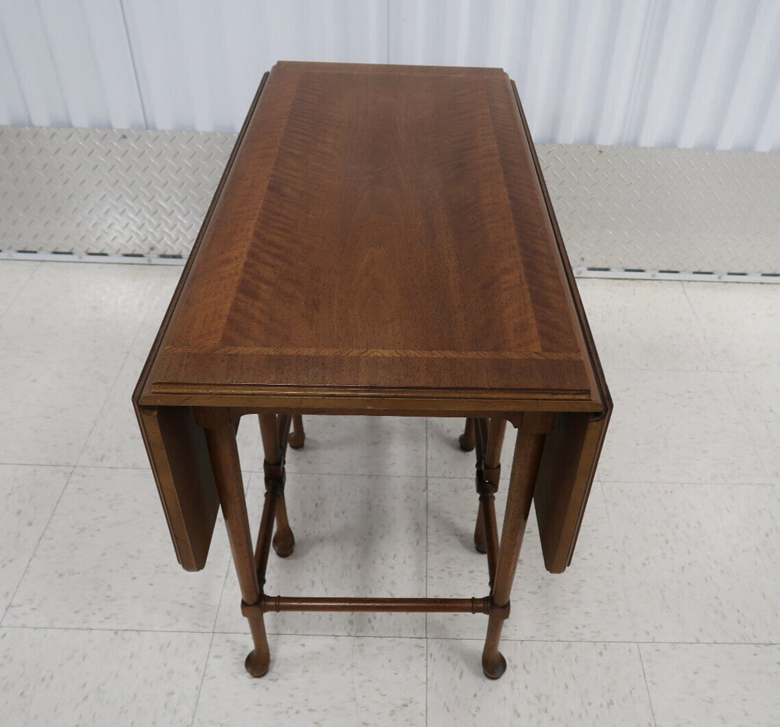 Henredon George III Spider Leg Drop Leaf Accent Table Vintage Find - Etsy