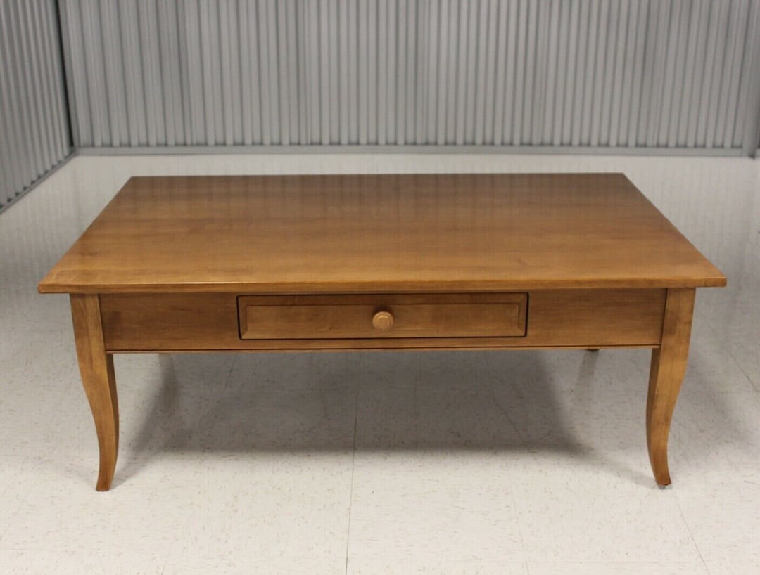 Ethan Allen Country Colors Collection Maple Coffee Table - Etsy