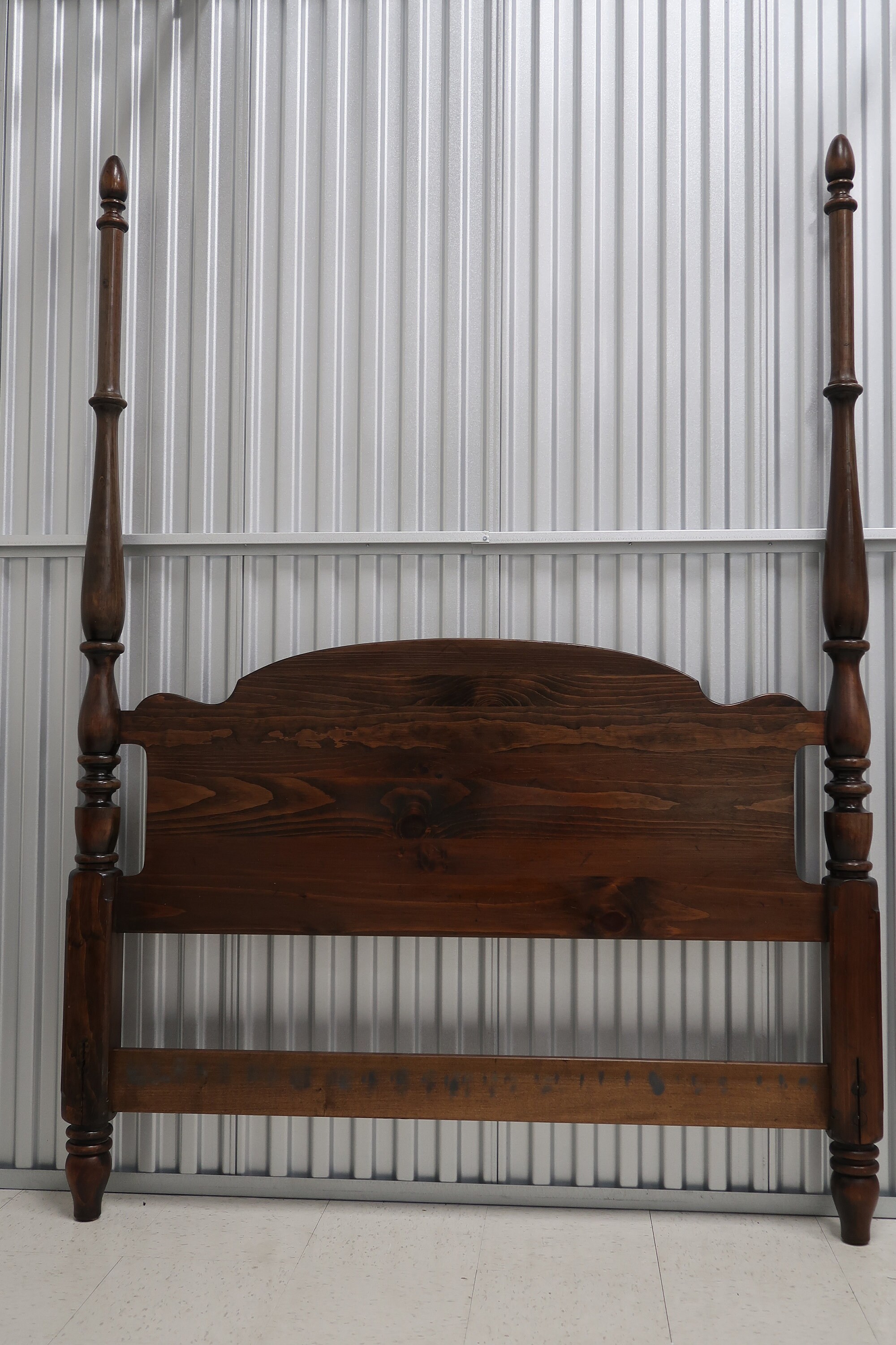 Ethan Allen Old Tavern Antiqued Pine 4 Poster Full Size Bed - Etsy