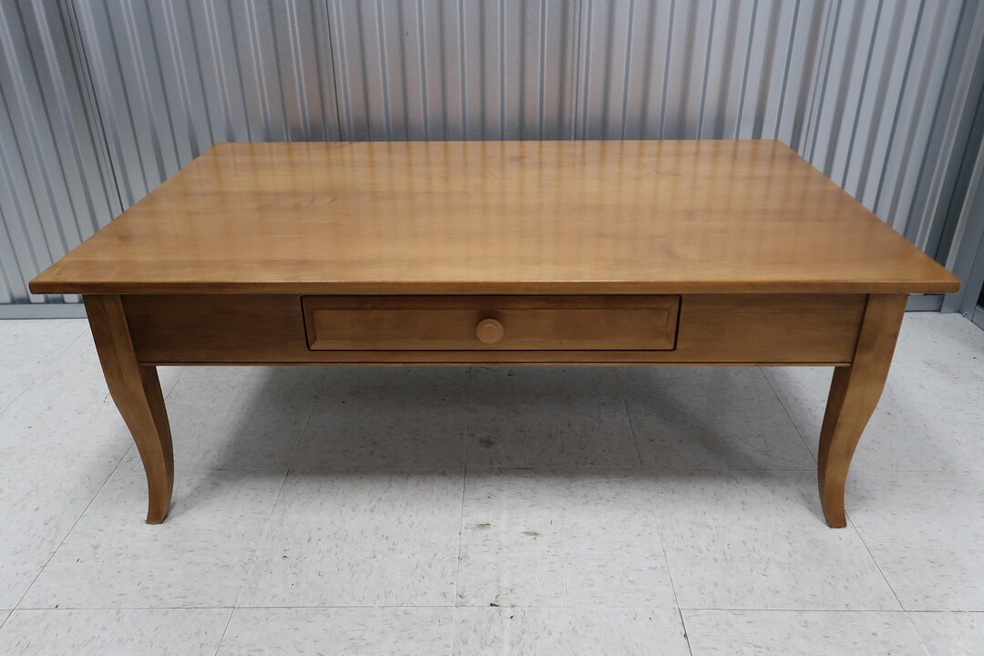 Ethan Allen Country Colors Collection Maple Coffee Table Vintage Find ...