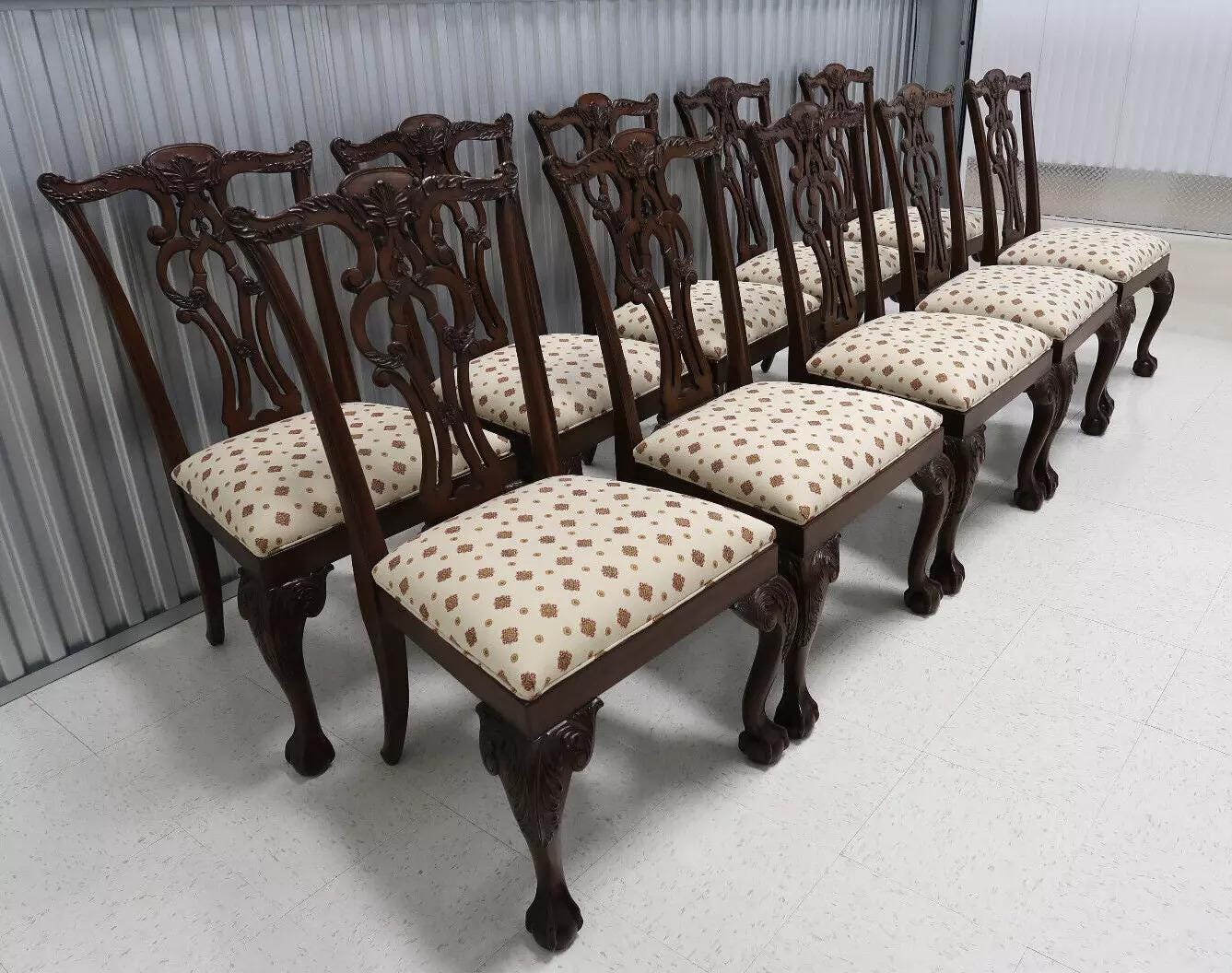 Thomasville Mahogany Dining Chairs Etsy
