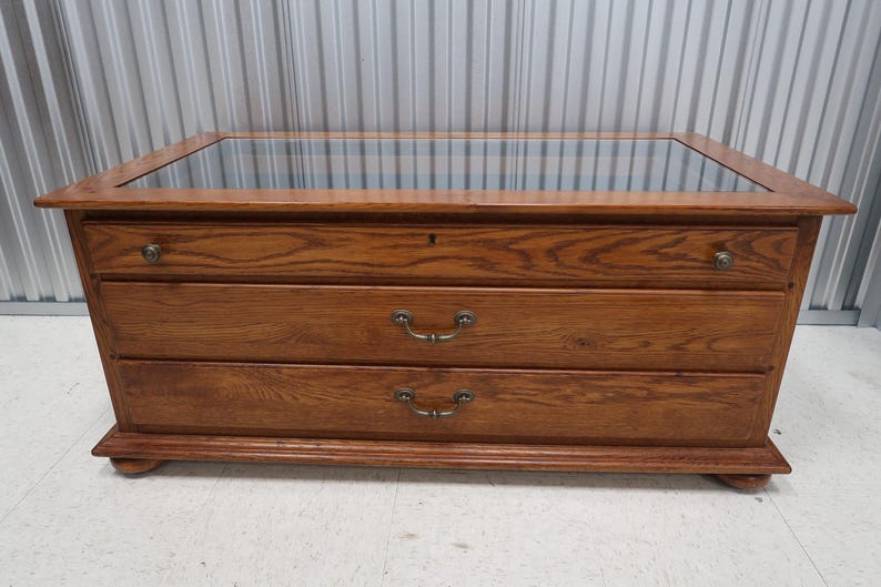Lexington Bob Timberlake American Cabin Oak Display Coffee Table - Etsy