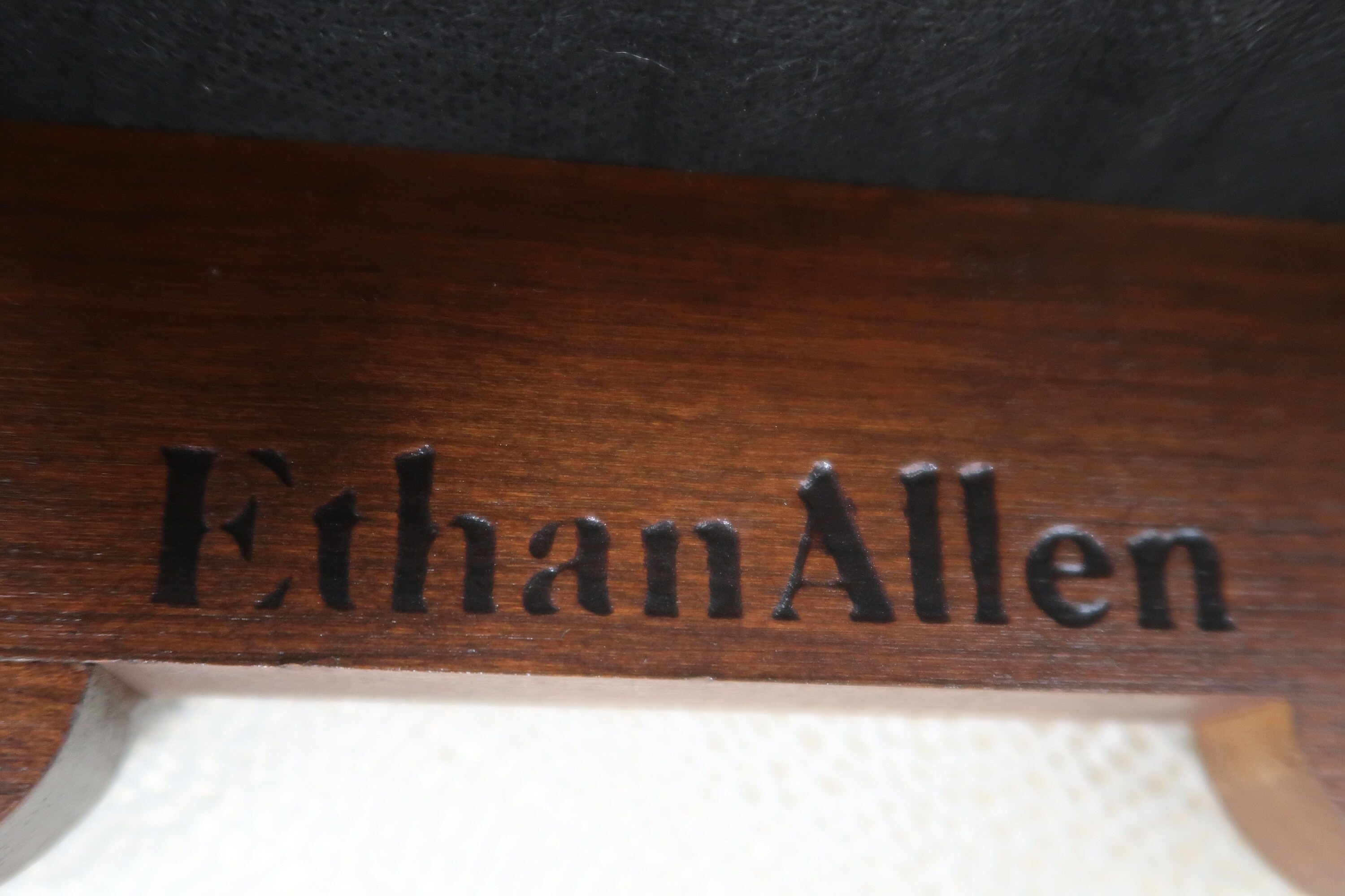Pair Ethan Allen Cherry Chippendale Ottoman Benches Vintage Find - Etsy