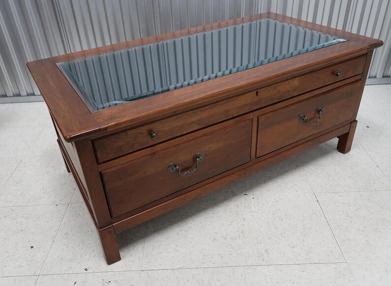 Lexington Bob Timberlake Cherry Display Rectangular Cocktail Table ...