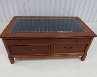 Lexington Bob Timberlake Cherry Display Rectangular Cocktail Table ...