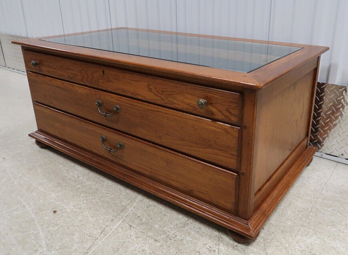 Lexington Bob Timberlake American Cabin Oak Display Coffee Table - Etsy