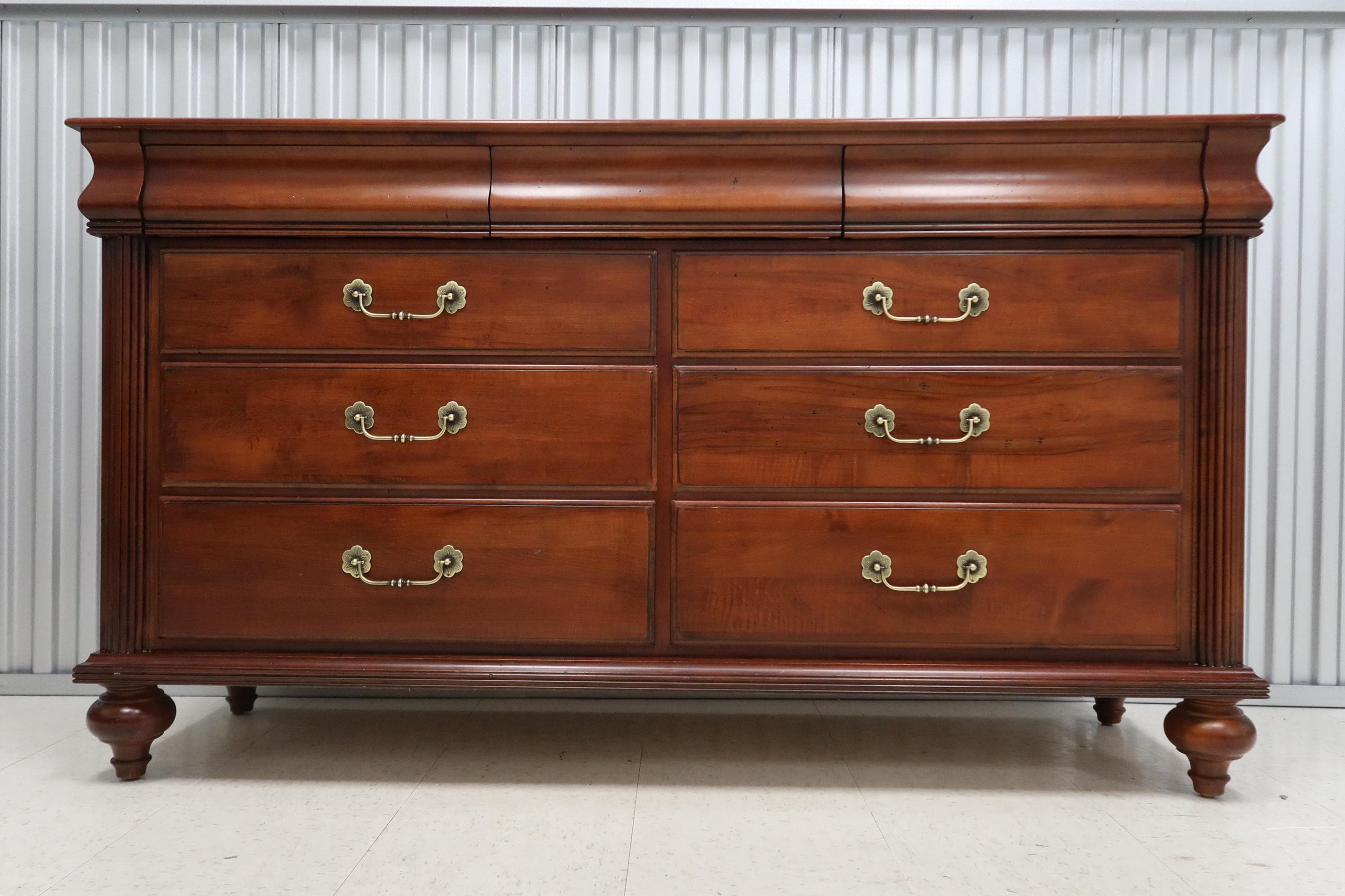 Ethan Allen British Classics Cinnabar Maple Dresser