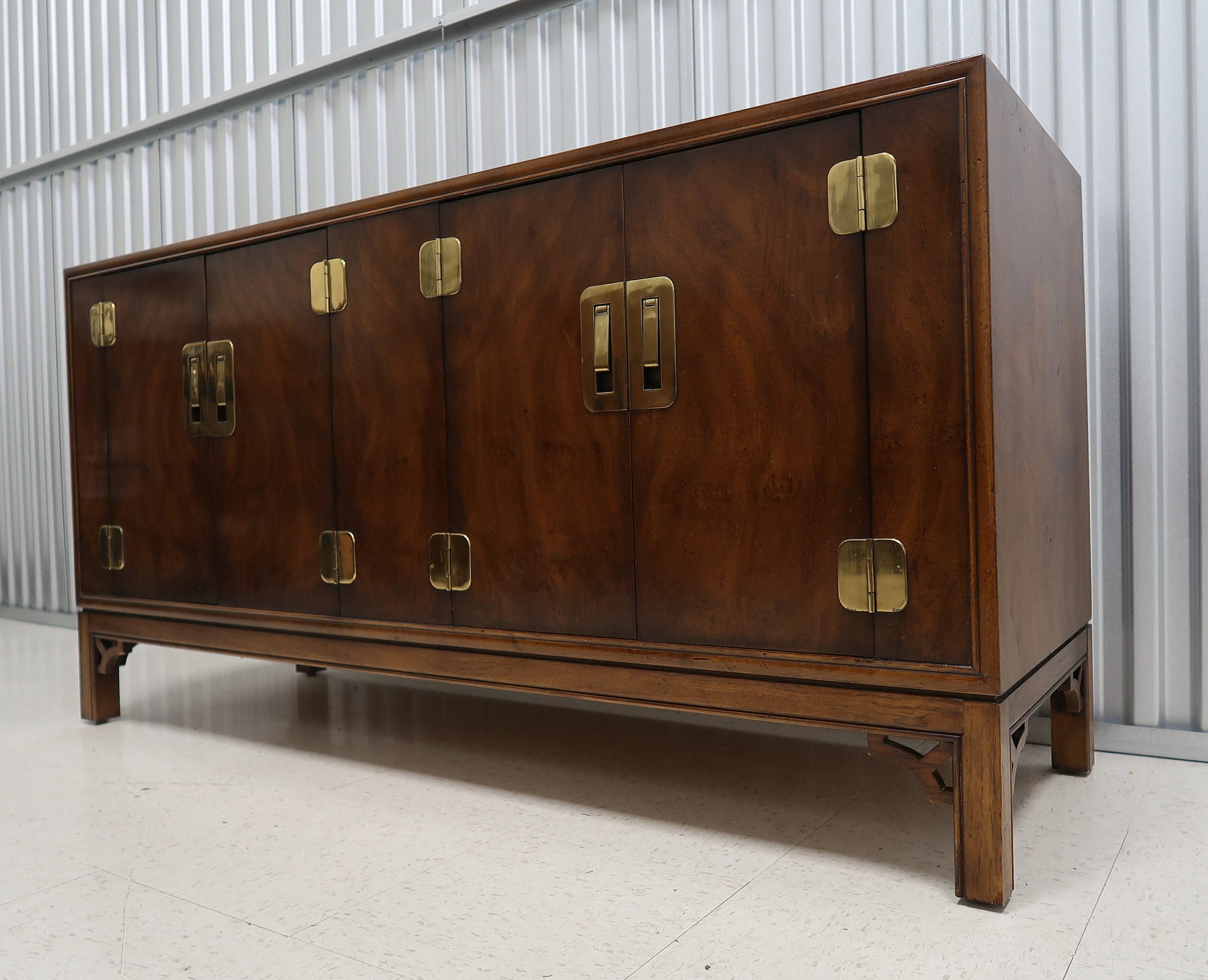 Drexel Heritage Dynasty Collection Walnut Burl Sideboard Vintage Find ...