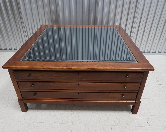 Bob Timberlake Cherry Square Display Coffee Table Vintage Find - Etsy