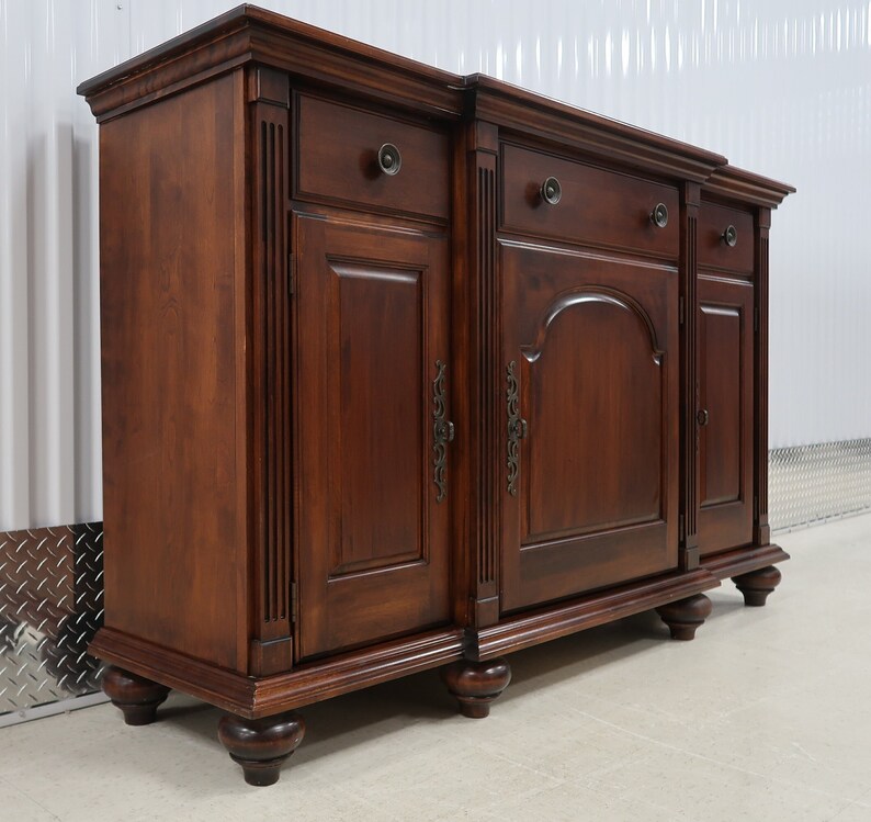 Nichols & Stone Maple Country Estates Credenza Vintage Find - Etsy