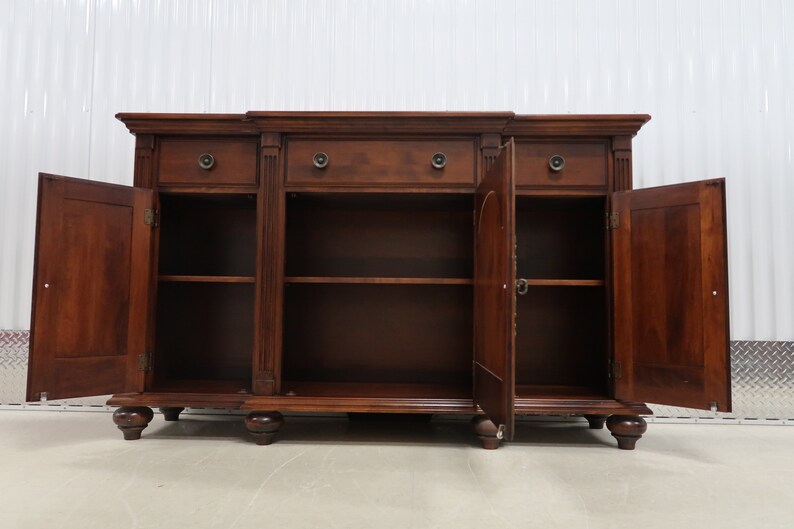 Nichols & Stone Maple Country Estates Credenza Vintage Find - Etsy