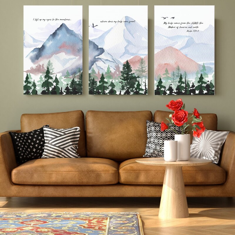 Bible Verse Canvas - Etsy