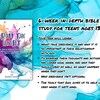 6 Week In-depth Teen Bible Study, Digital Bible Study for Teens ...