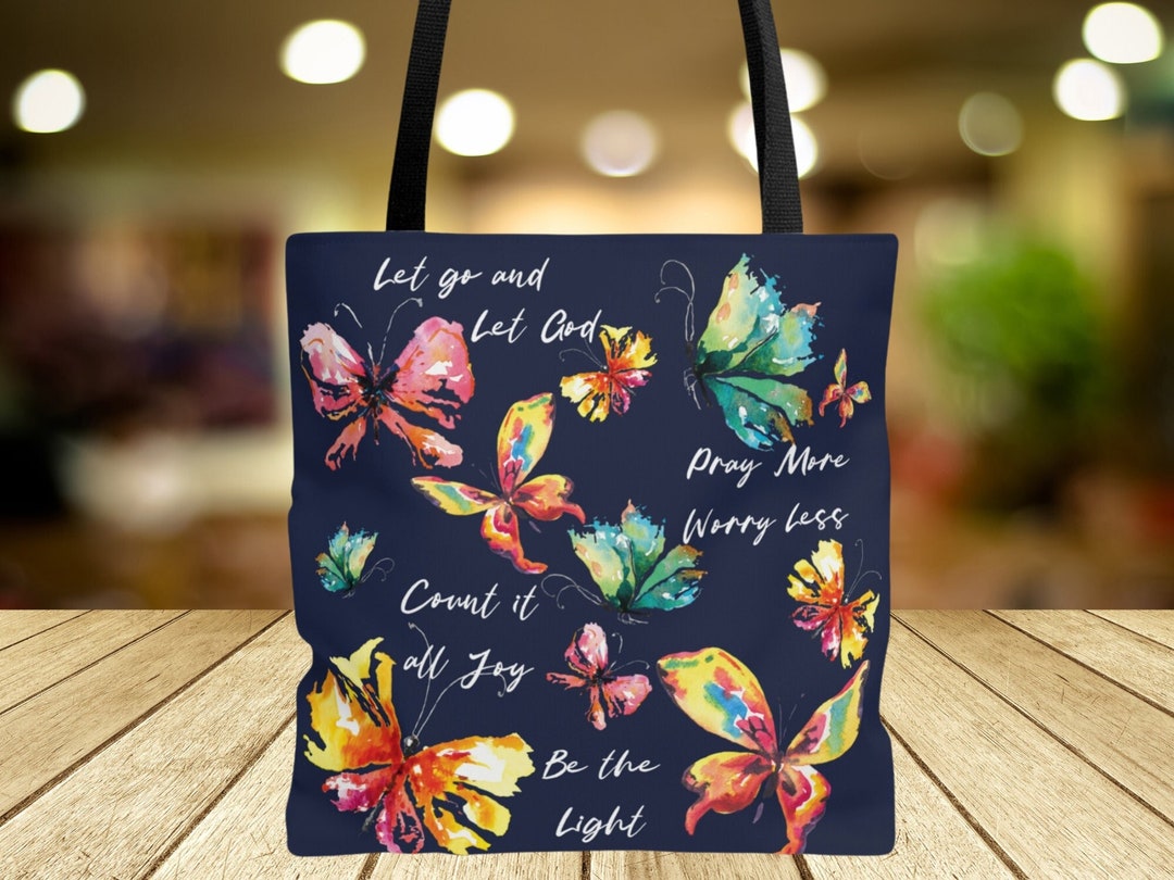 Christian Bible Verse Bag, Bible Verse Gifts for Women, Baptism Gifts ...