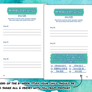 6 Week In-depth Teen Bible Study, Digital Bible Study for Teens ...