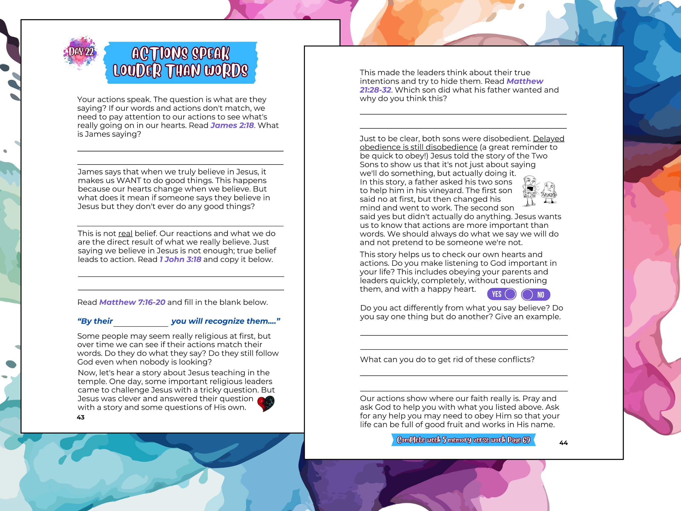 30 Day In-depth Kids Bible Study, Christian Bible Study for Kids ...