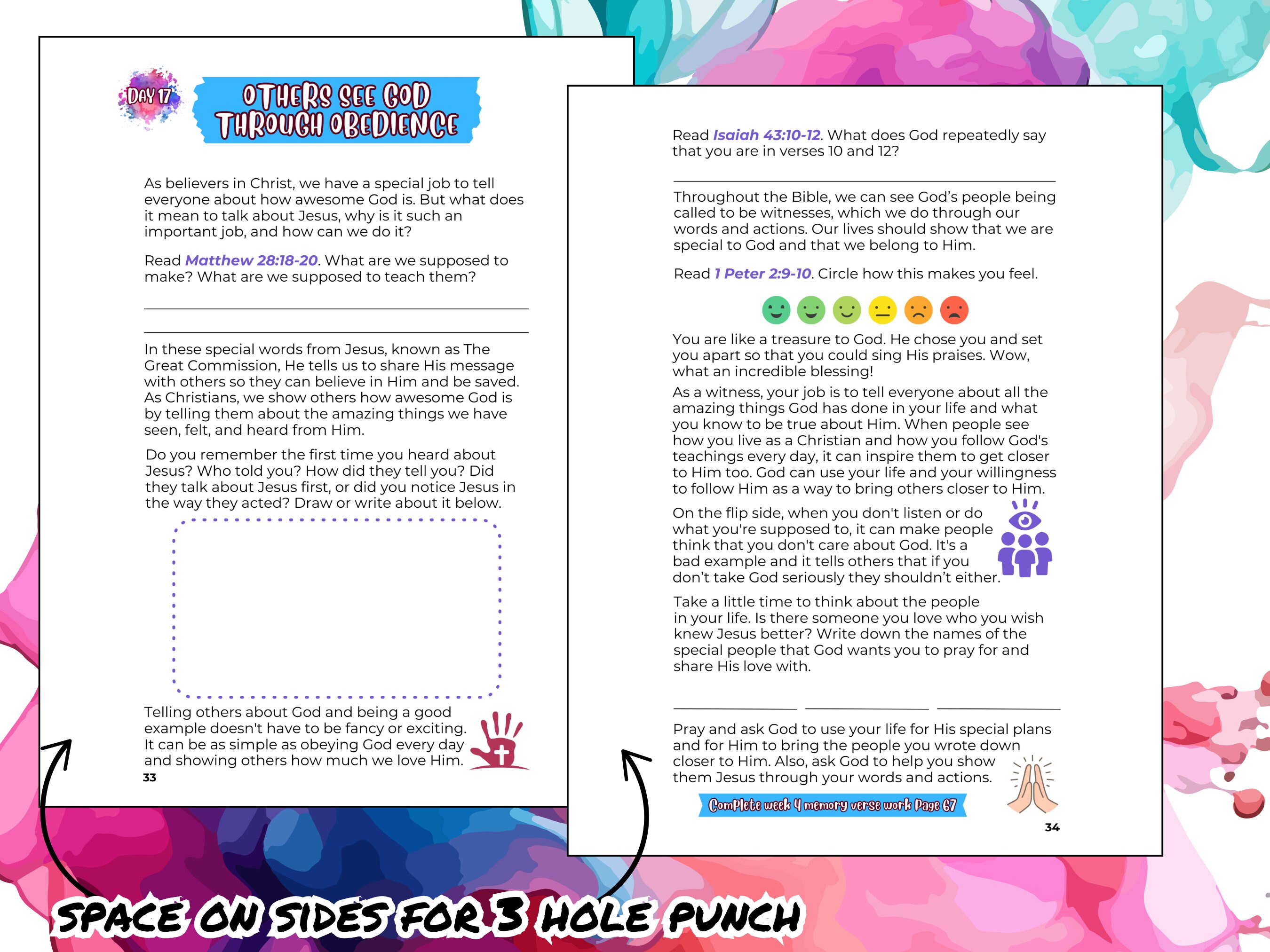 30 Day In-depth Kids Bible Study, Christian Bible Study for Kids ...