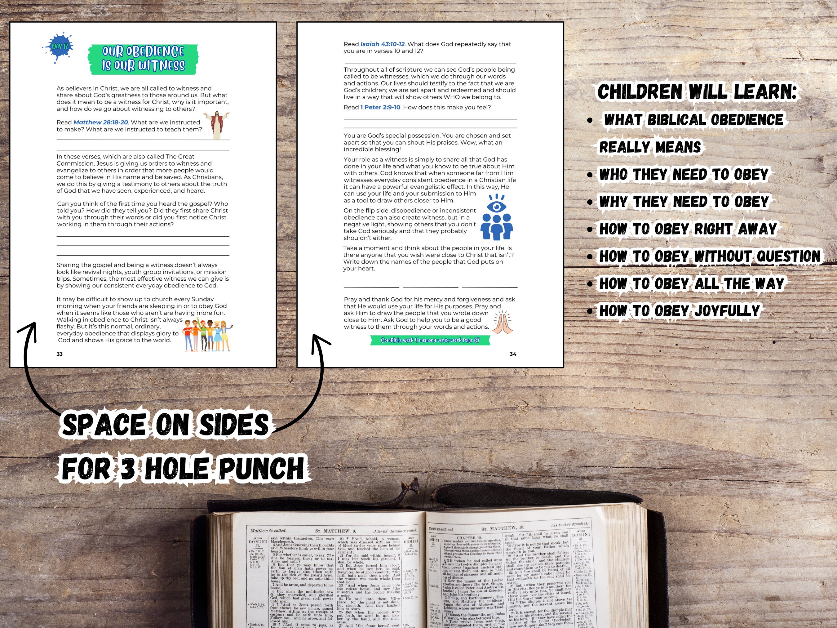 30 Day In-depth Teen Bible Study, Christian Bible Study Printable, Kids ...